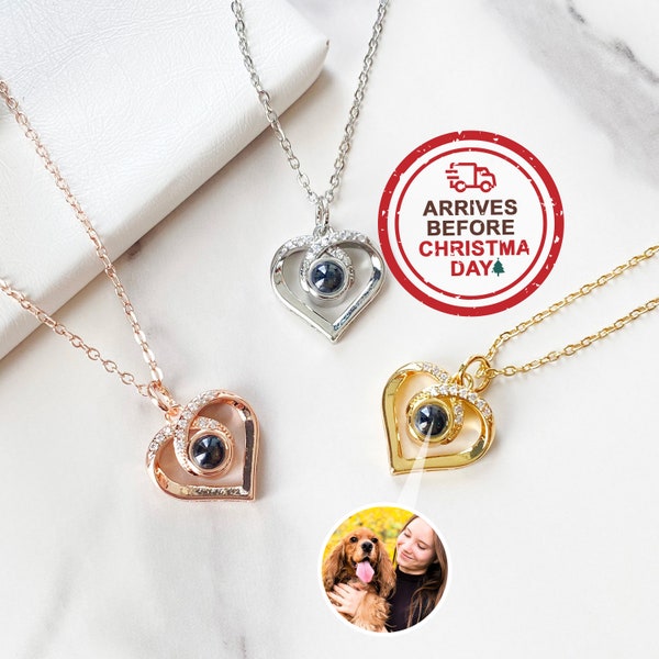 Couple Photo Necklace - Etsy