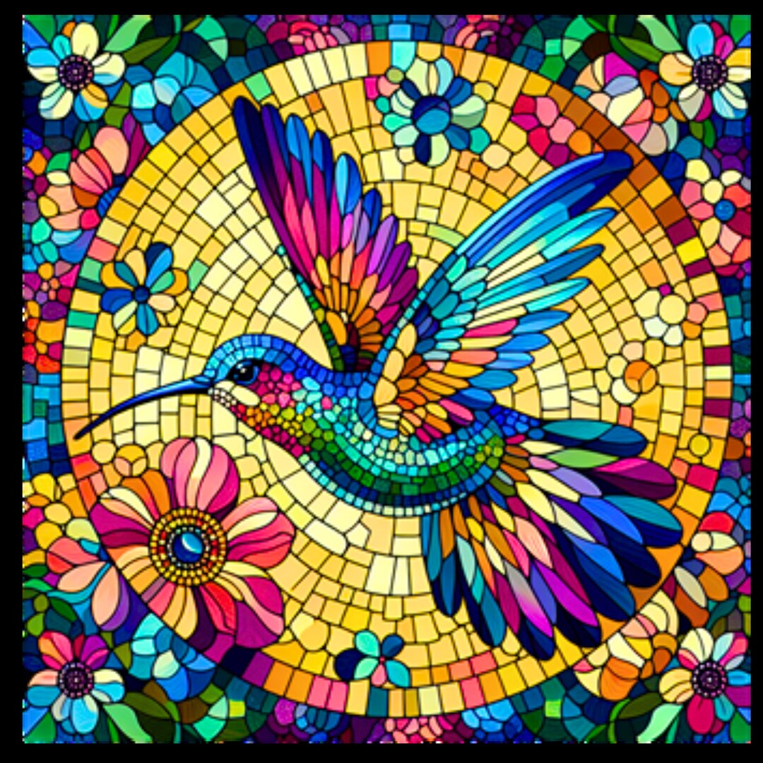 Hummingbird Design | Digital Prints | Sublimation | Coasters | Wall Art ...