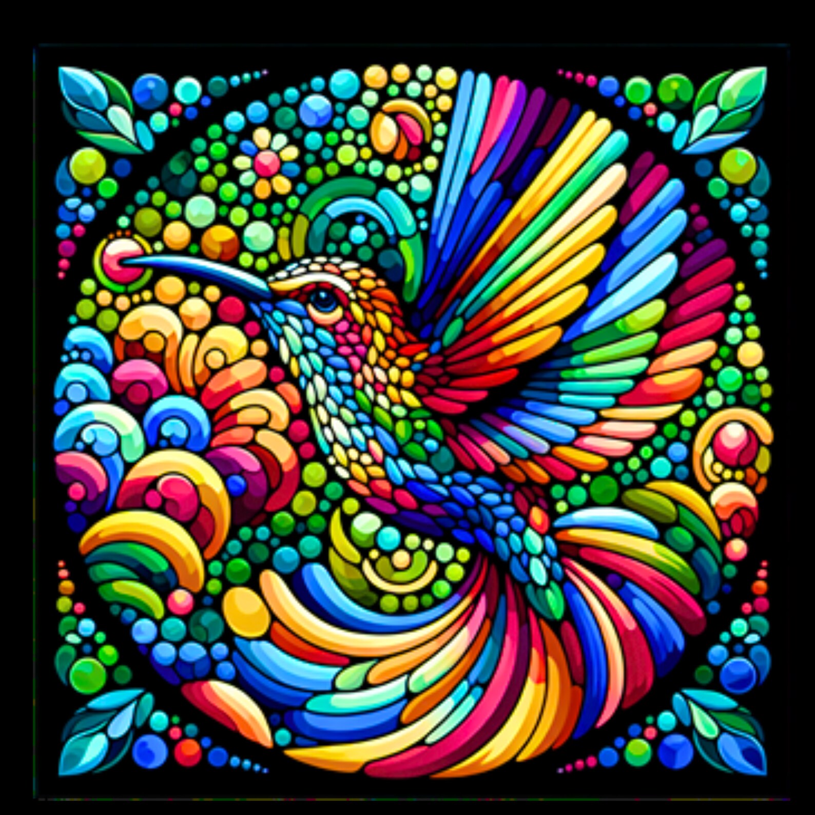 Hummingbird Design | Digital Prints | Sublimation | Coasters | Wall Art ...