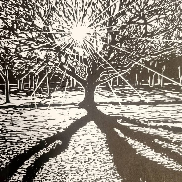 Lino Print Nature - Etsy