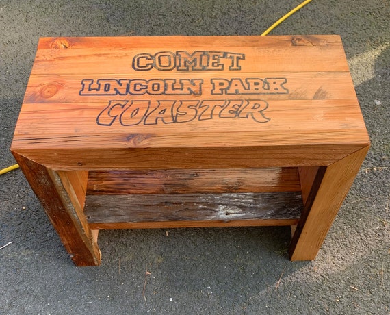Lincoln Park Roller Coaster Custom Bench / Custom / Custom - Etsy