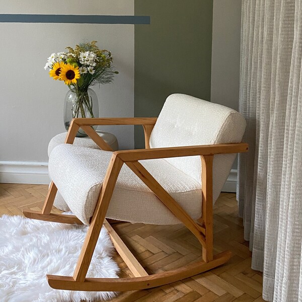 Modern Rocking Chair - Etsy