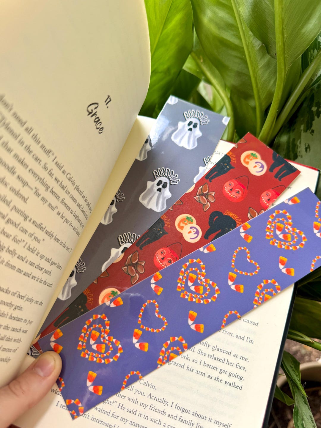Spooky Halloween Bookmarks | Ghosts, Candy Corn Hearts, Scaredy Cat ...
