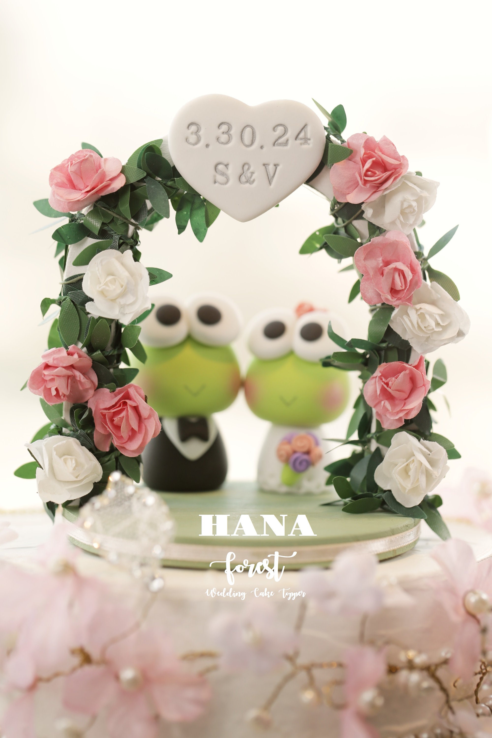Frog wedding cake topper 60 photos - Astyledwedding.com