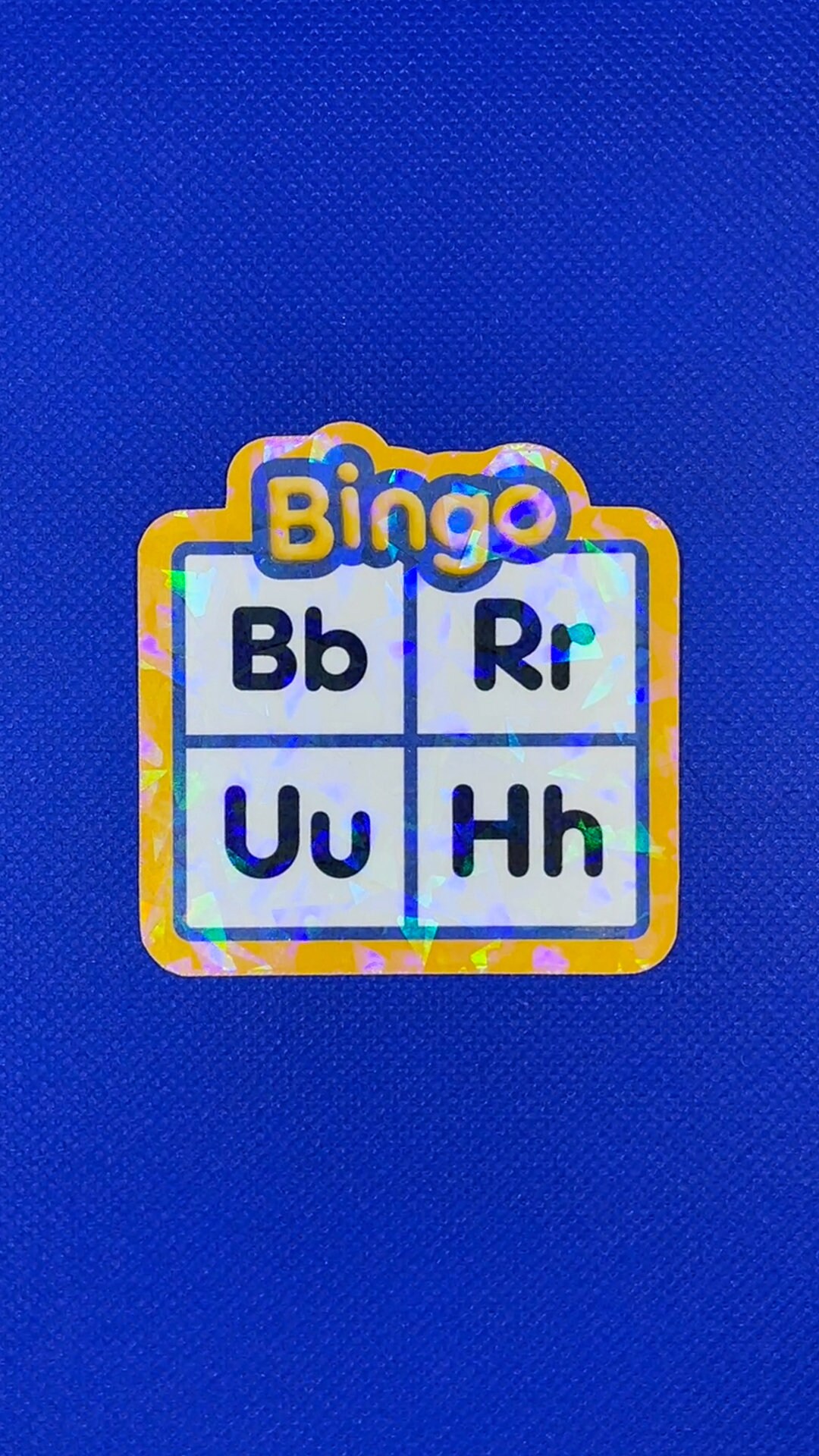 Emotionally Burdened Bingo Holographic Sticker pack Adult Stickers ...