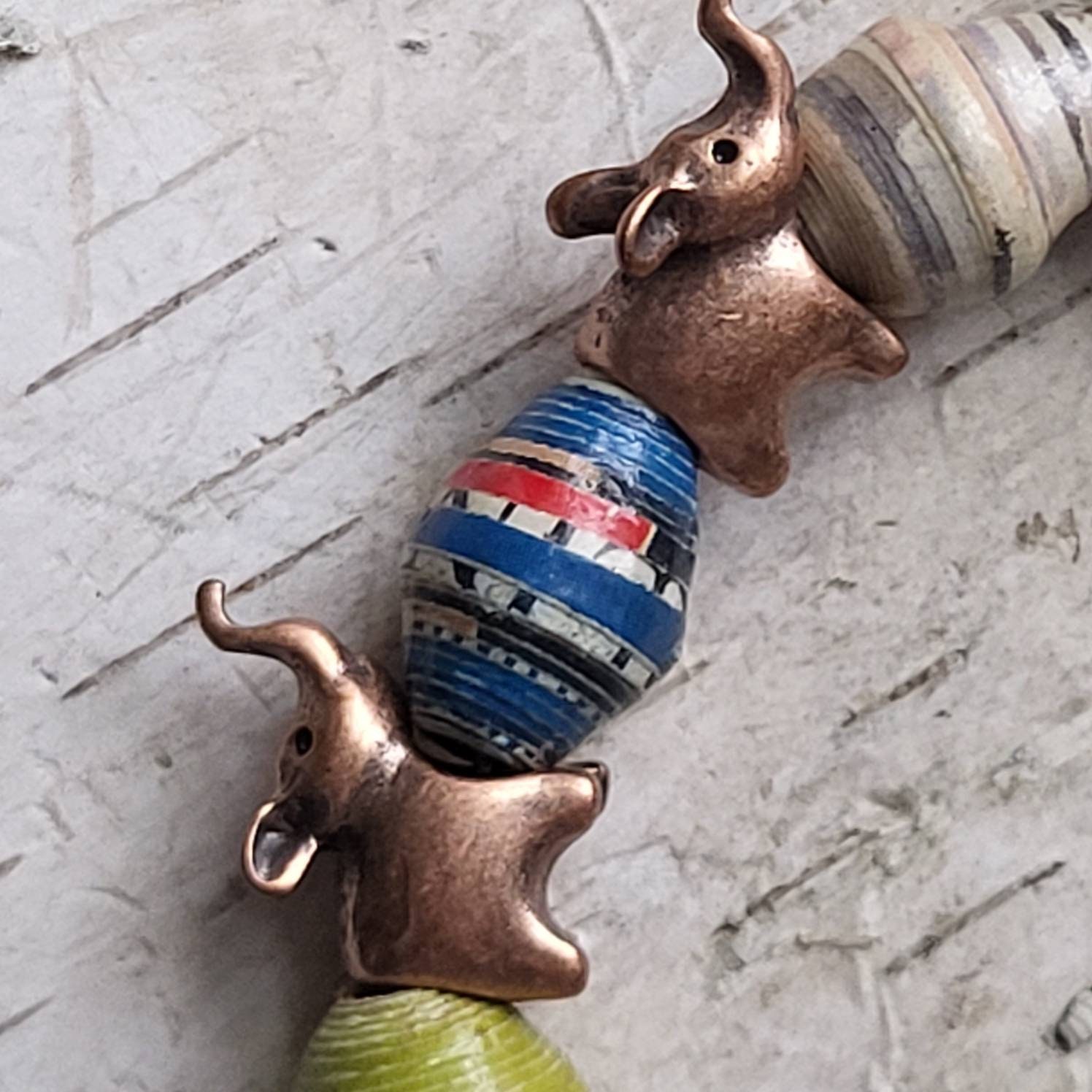 Copper Elephants on Safari - Etsy