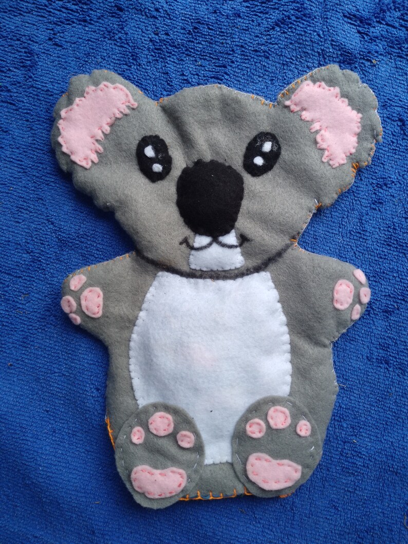 Alphabet Finger Puppet Animals - Etsy