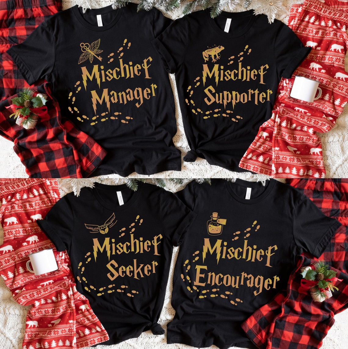 Mischief Manager Customizable HP Shirts Wizard School Squad - Etsy