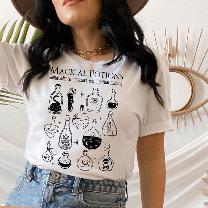 Magical Potions Shirt | Wizard School T-shirt | Universal HP Vacation ...