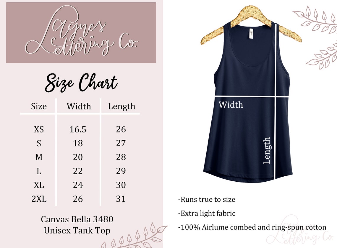 Magical Tank Top With Any Design From the Shop Custom - Etsy