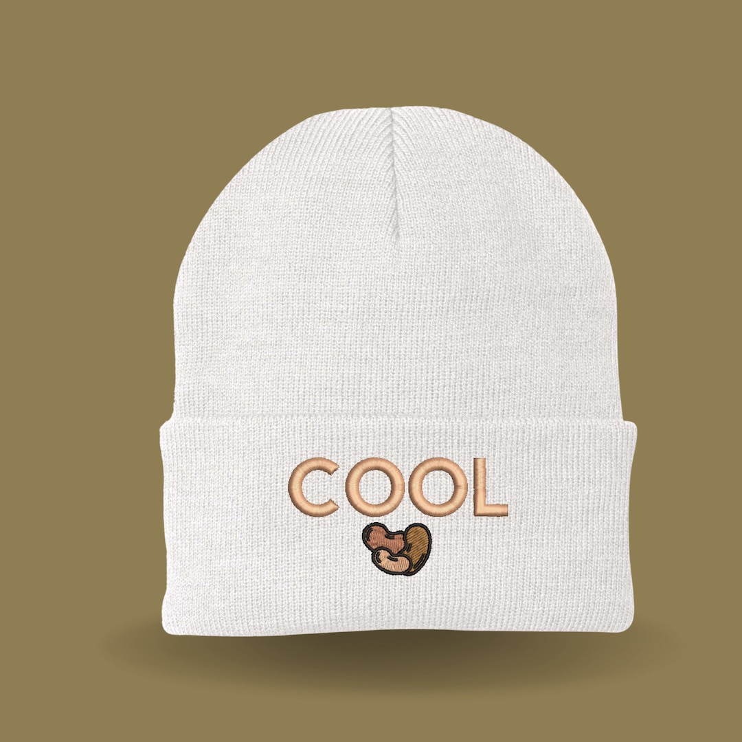 Cool Beans Beanie, Cute Hat, Slogan Beanie, Winter Hat, Unisex Cap ...