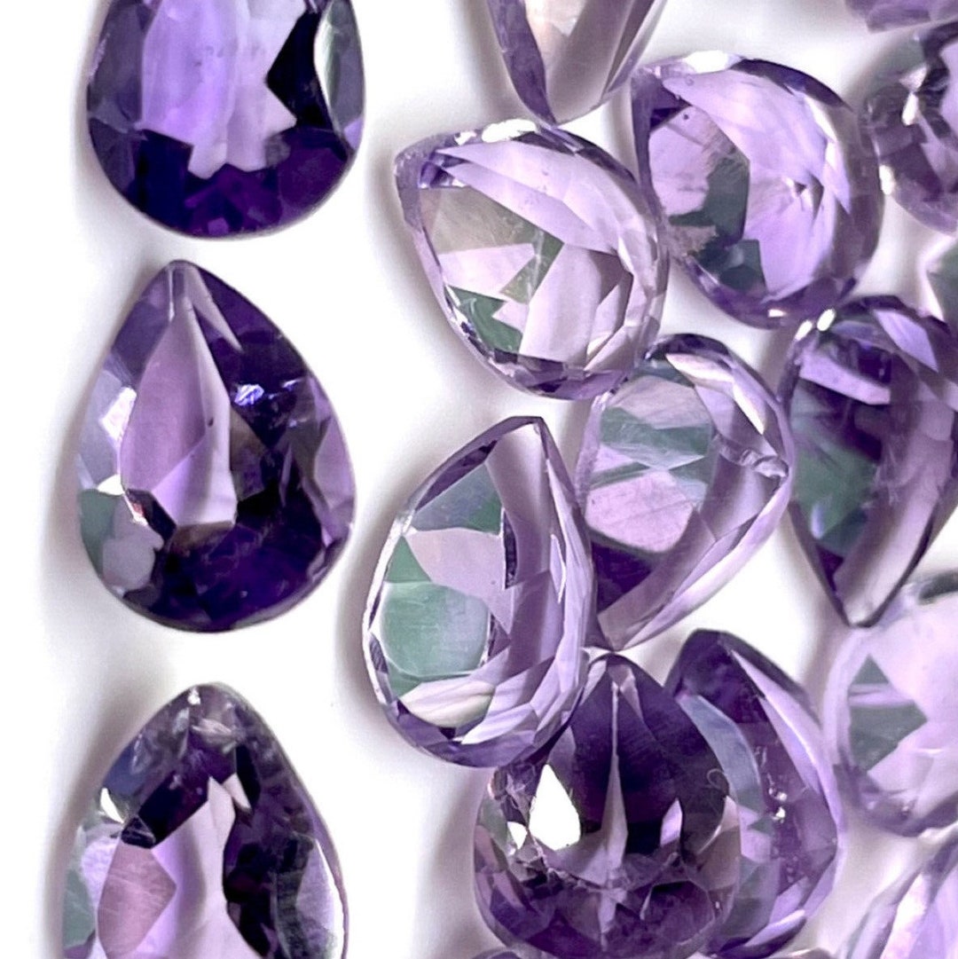Brazil Drops Amethyst Different Sizes - Etsy