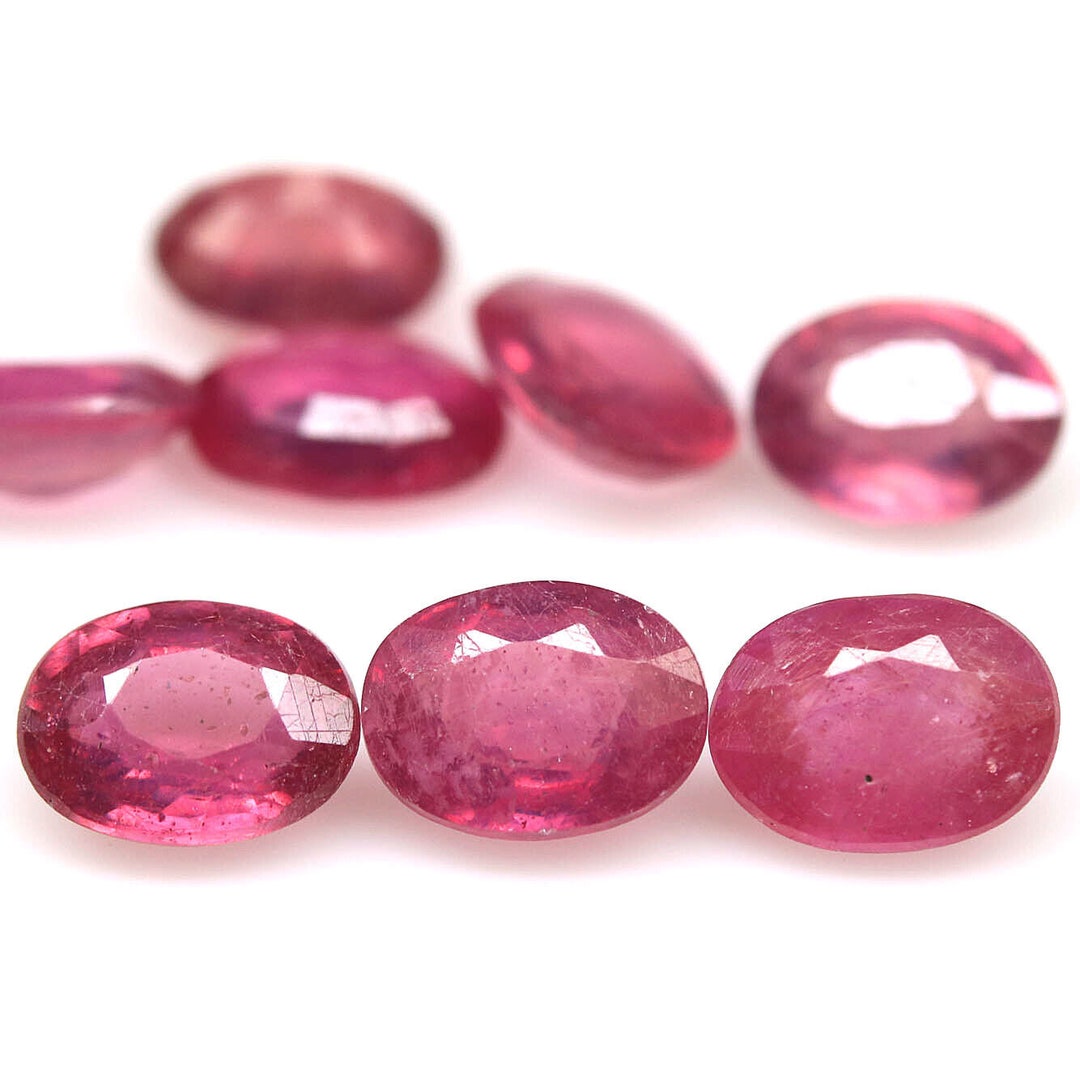 1 Piece Natural Pink Ruby From Madagascar Approx. 0.90 1 Carat - Etsy