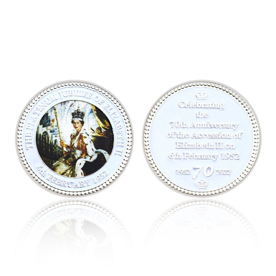 Queen Elizabeth II 70th Anniversary Platinum Jubilee - Etsy
