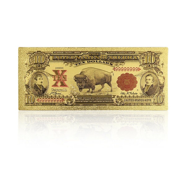 24k Gold Banknote - Etsy