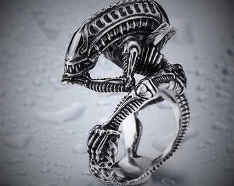Alien Ring Men - Etsy