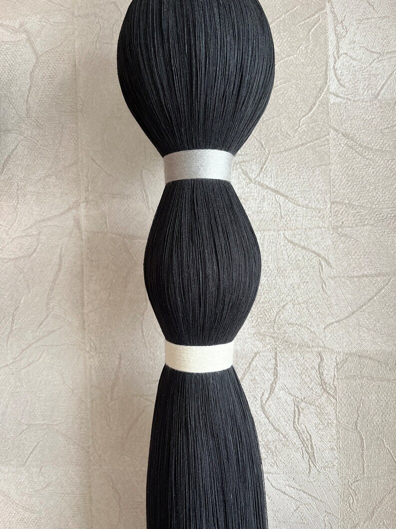 Macrame Fiber Wall Hanging Fabric Textile Art Artisan Mexican Rope Art ...