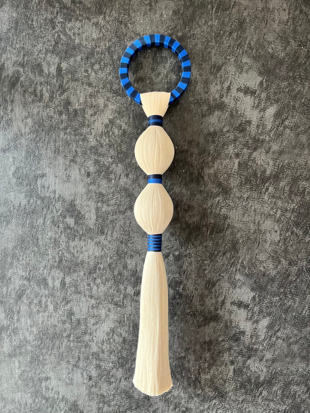 Black Macrame, Blue Macrame, Macrame Wall Art,macrame Tapestry,black ...