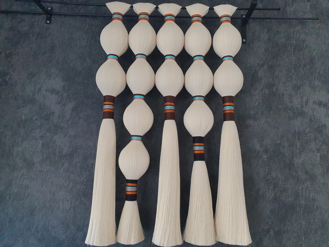 Large Macrame Rope Art Textured Wall Decor Contemporary Artwork Rope ...