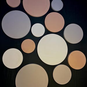Circular Wall Art, Decorative Objects, 3D Geometric Wood Wall Art ...