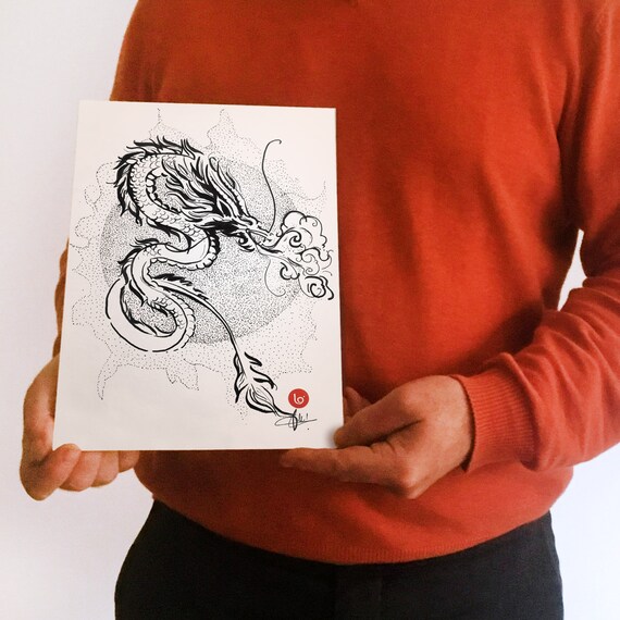 Indian Dragon Art