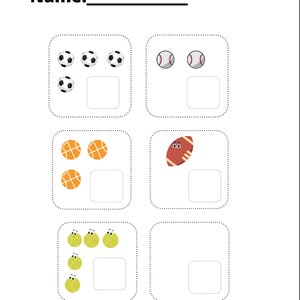 Learning Numbers 1-5 - Etsy