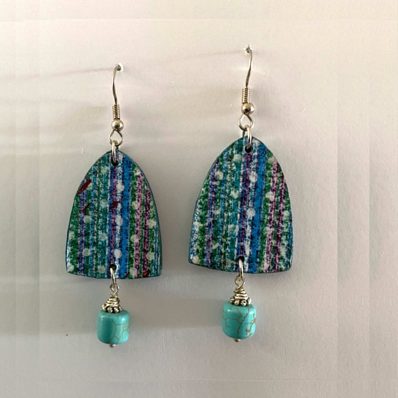 Paper Earrings - Etsy