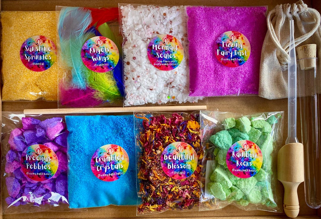 Rainbow Fizz Potion Play Kit - Etsy UK