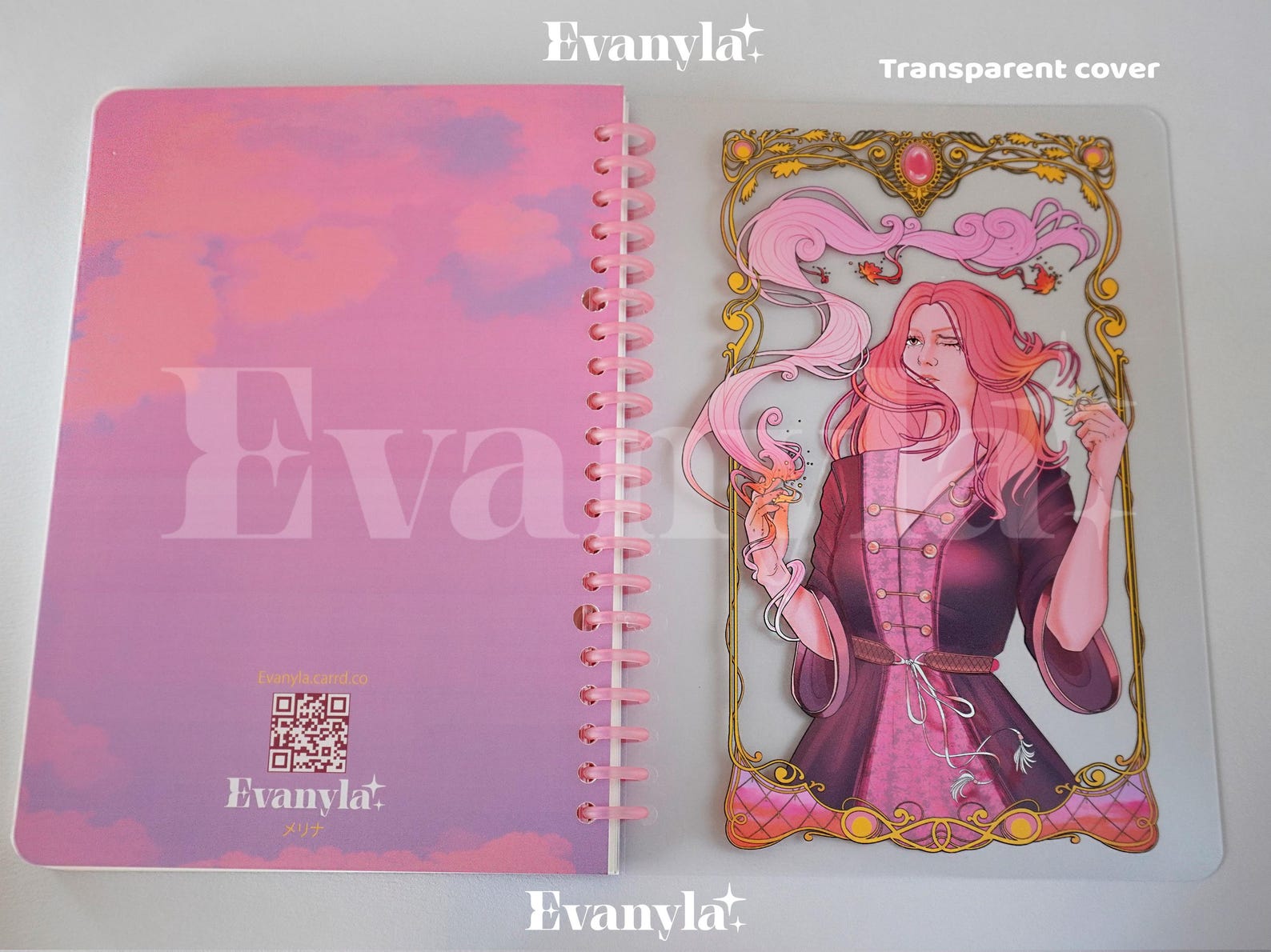 Dark Fantasy Art Nouveau Style Ring Binder Notebooks A5 | 4 Designs ...