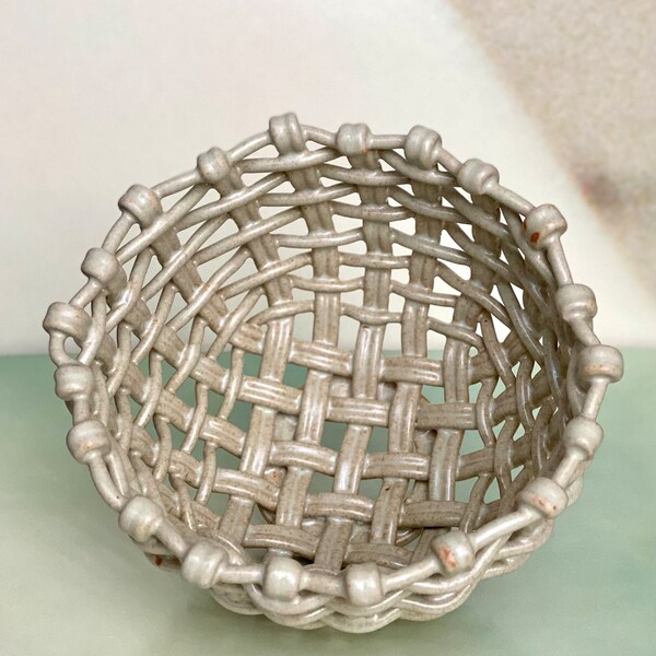 Ceramic Basket - Etsy