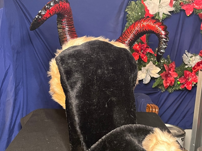 Black Krampus Inspired Hat - Etsy