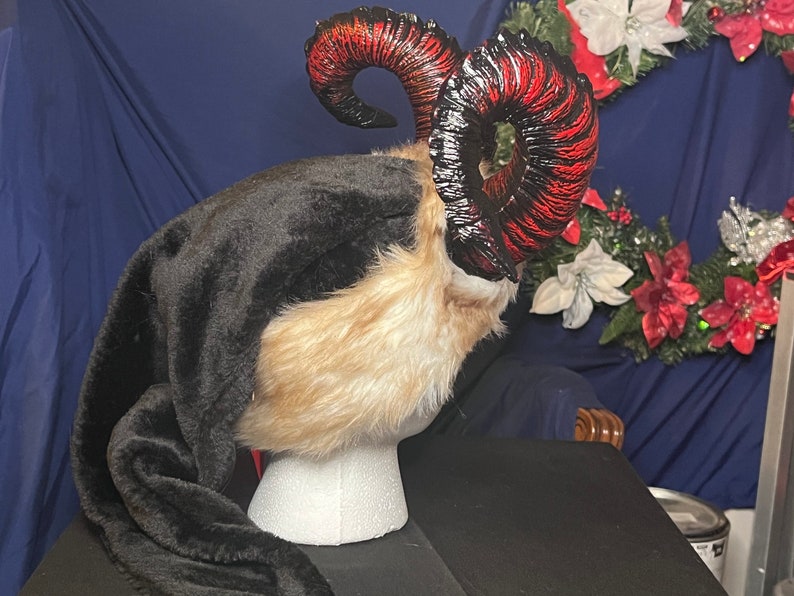 Black Krampus Inspired Hat - Etsy