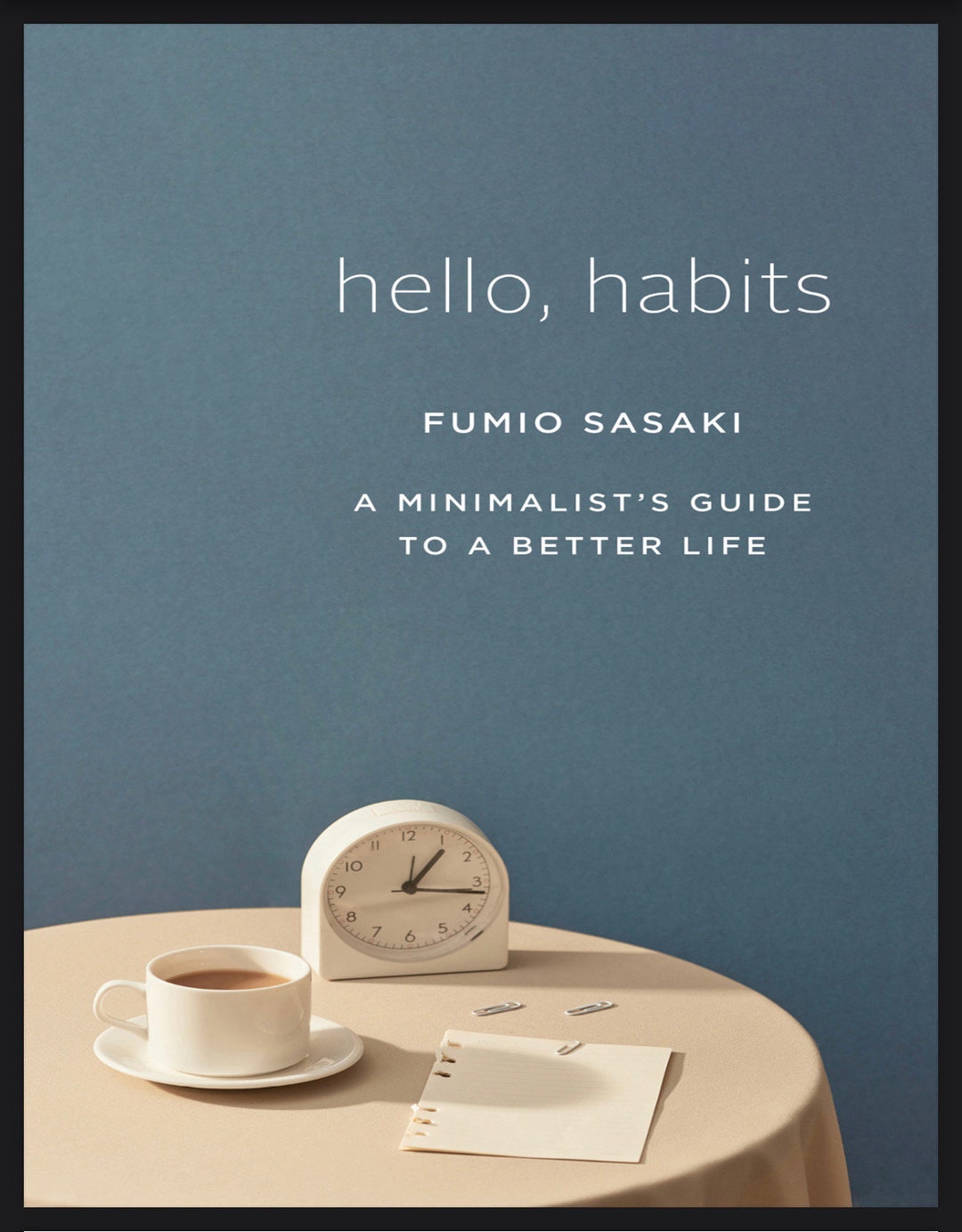 Hello, Habits: A Minimalist's Guide to a Better Life - Etsy