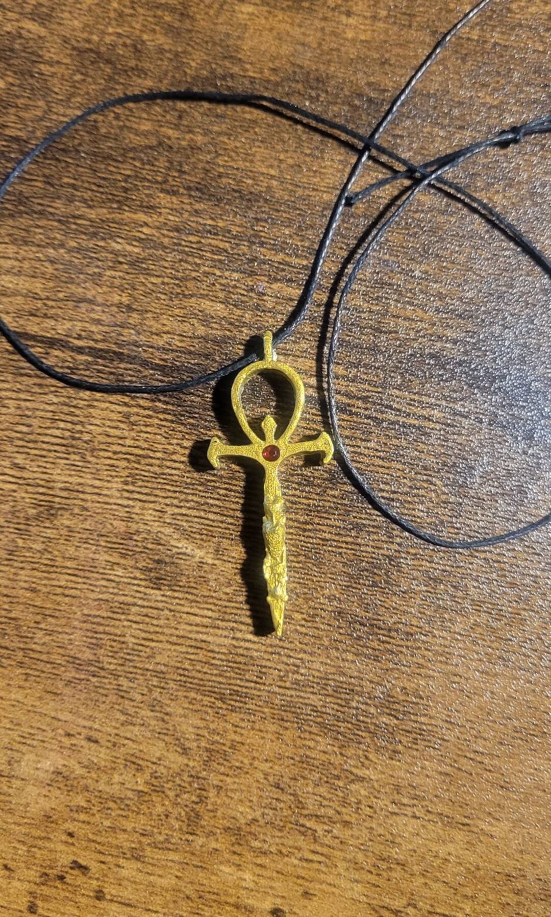 Vampire Ankh Pendant Necklace - Etsy