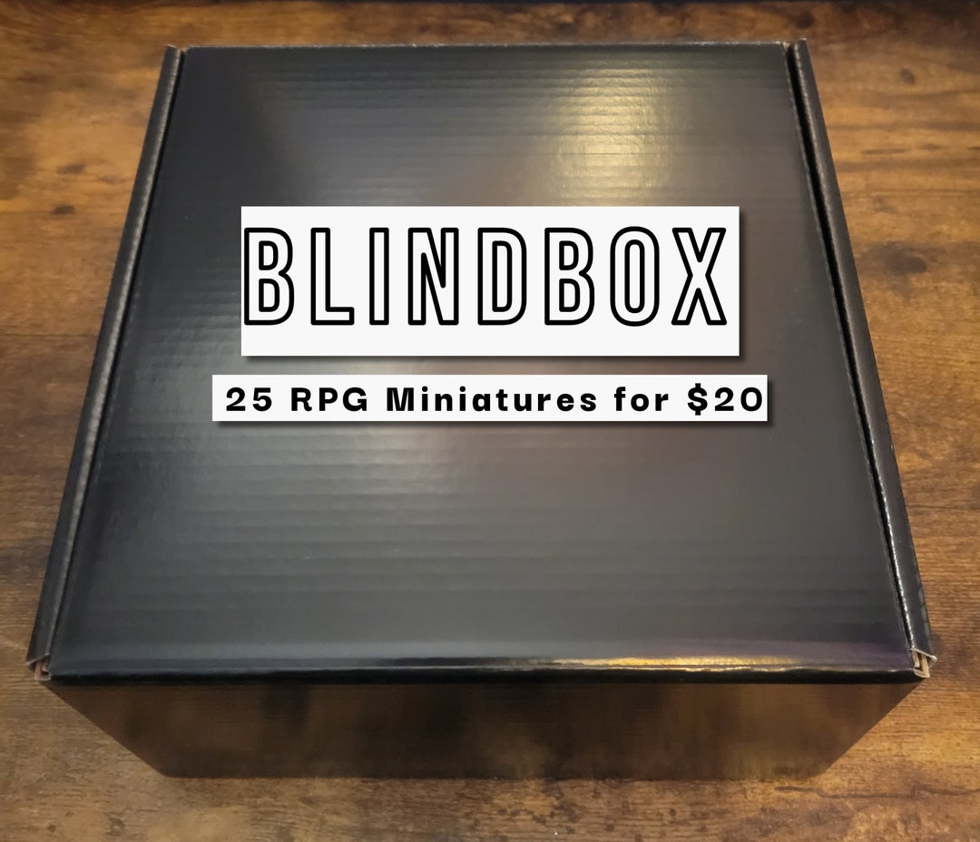 Blind Box Miniatures for RPG Tabletop Gaming - Etsy