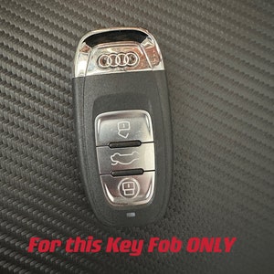 Genuine Carbon Fiber Key Fob Cover Case for Audi RS4 RS5 RS6 RS7 S4 S5 ...