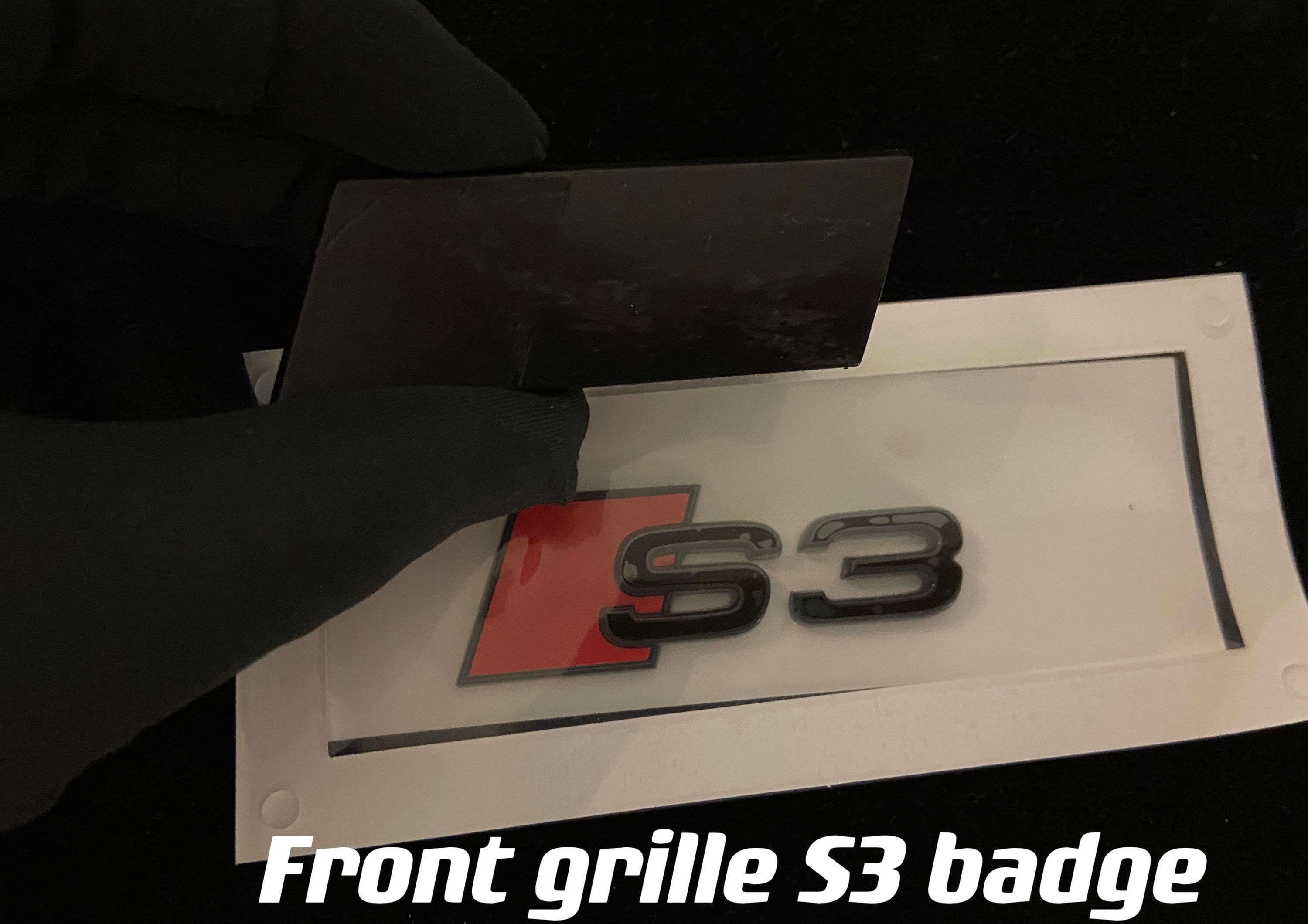 S3 Gloss Black Full Badges Emblems Package for Audi S3 8V GY - Etsy