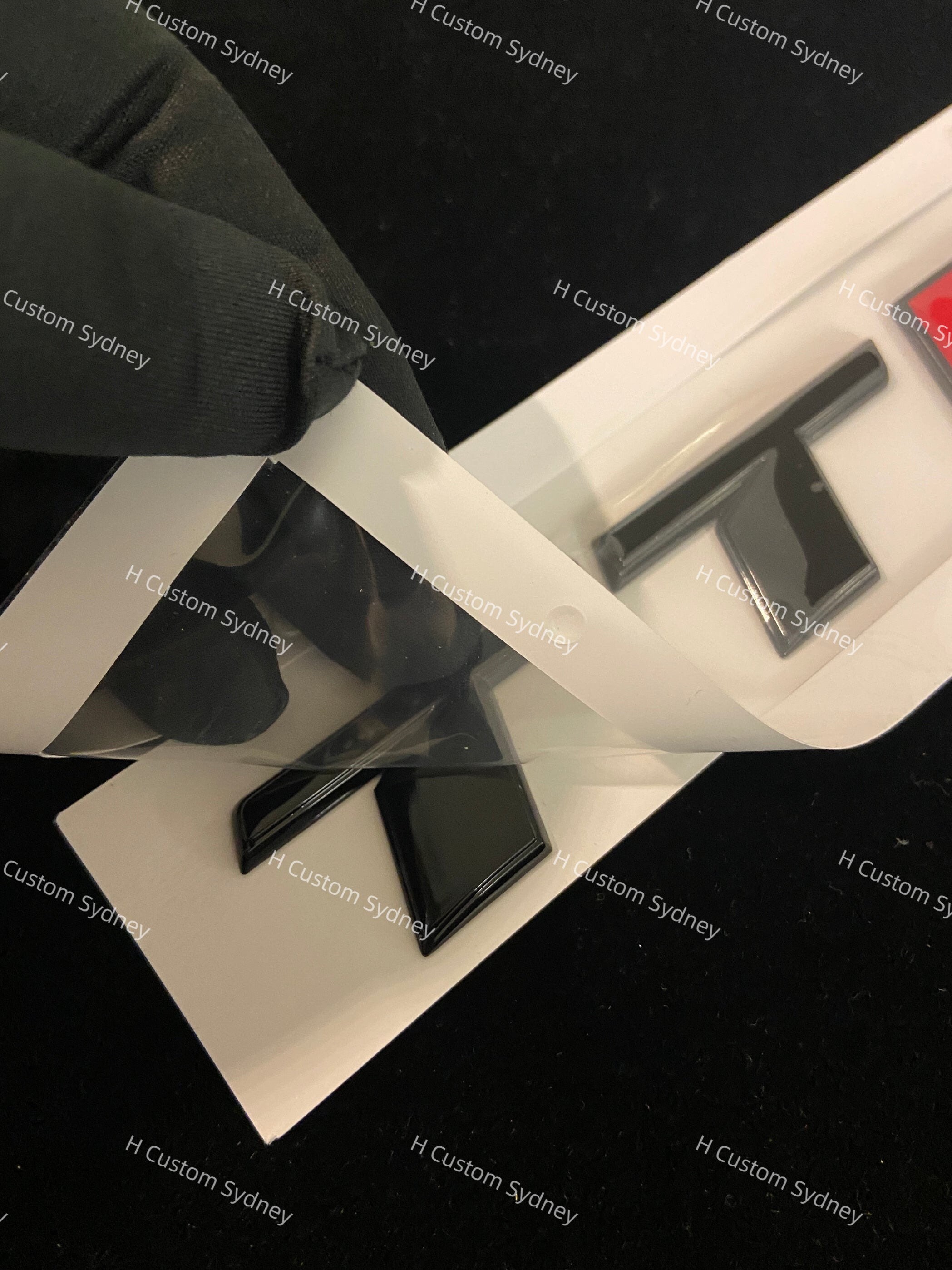 Gloss Black TTS Full Badges Package for Audi TT FV Model 2015-2024 ...