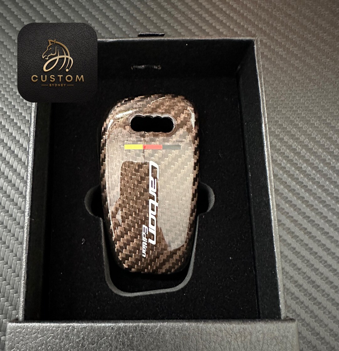 Genuine Carbon Fiber Key Cover for Audi RS3 S3 RSQ3 Q2 SQ2 Q3 R8 Carbon ...