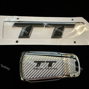 TT Gloss Black Badges Package for Audi TT FV MK3 2015-2023 - Etsy