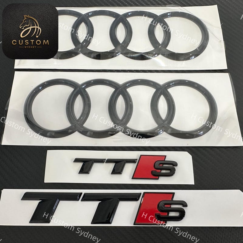 Audi Tts Badges - Etsy