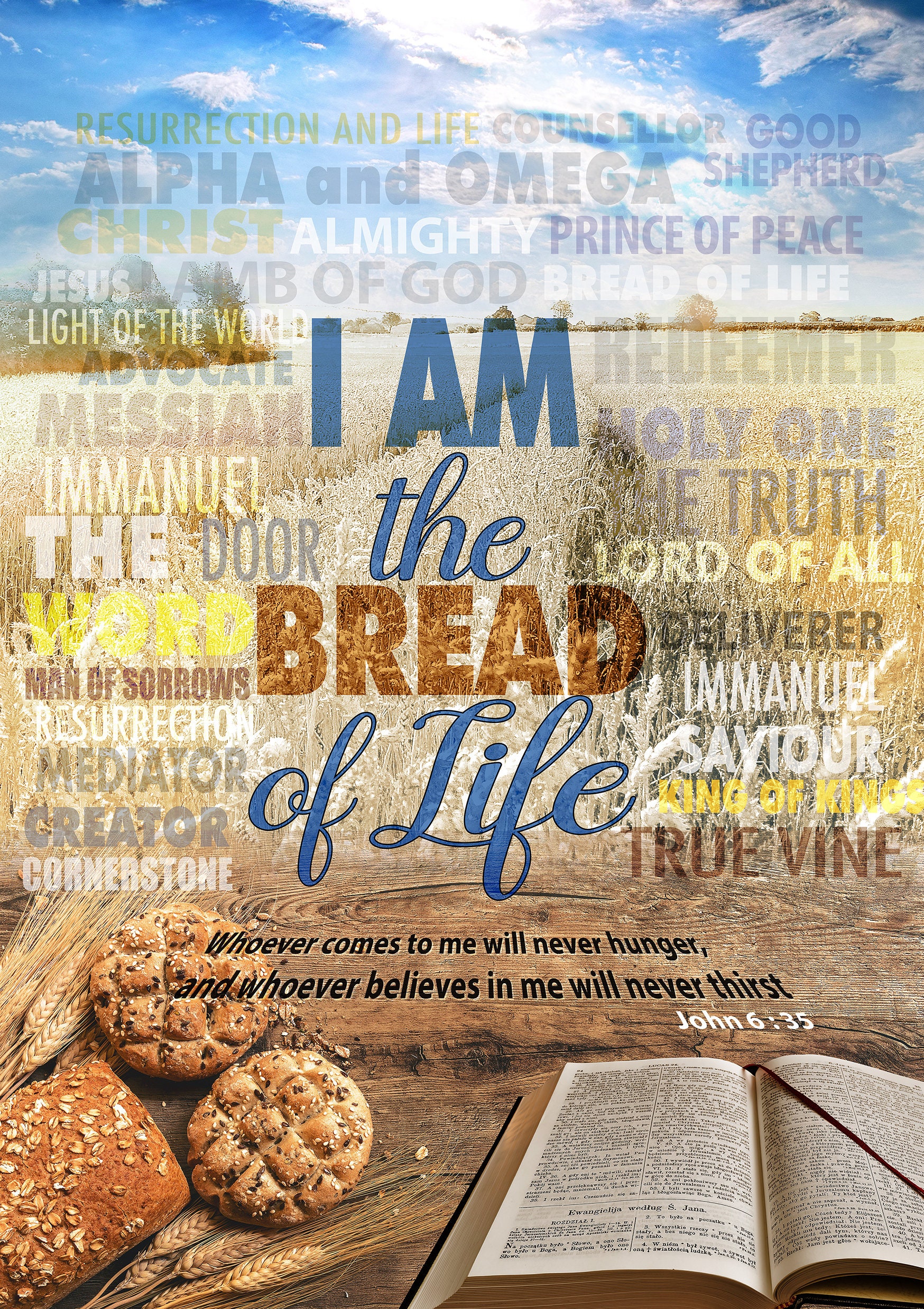 Statements of Jesus "i Am" Printables - I Am the Light, I Am the Way, I ...