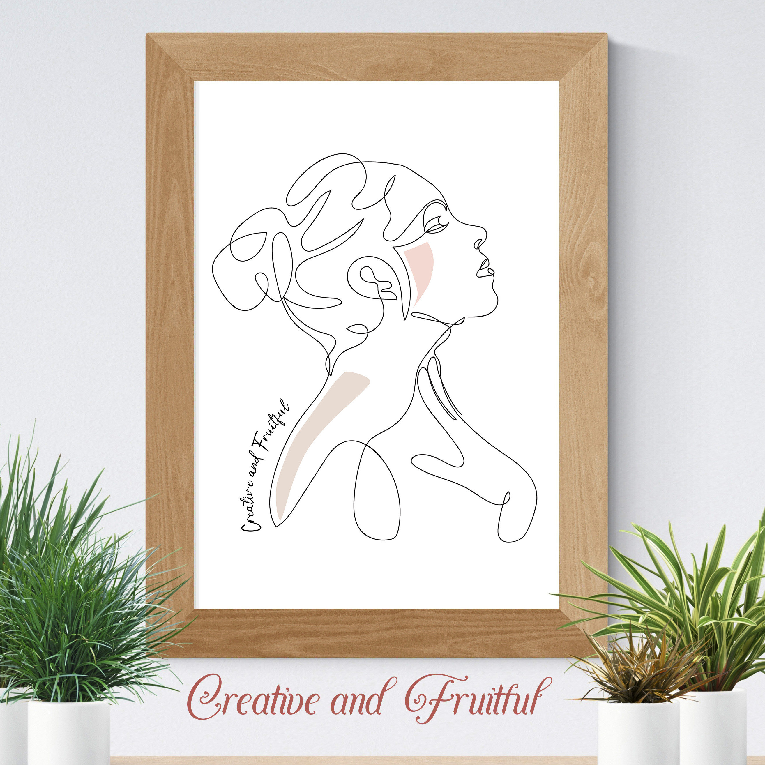 Printable Line Art - Celebrate the Woman in You - 4 Designs ...