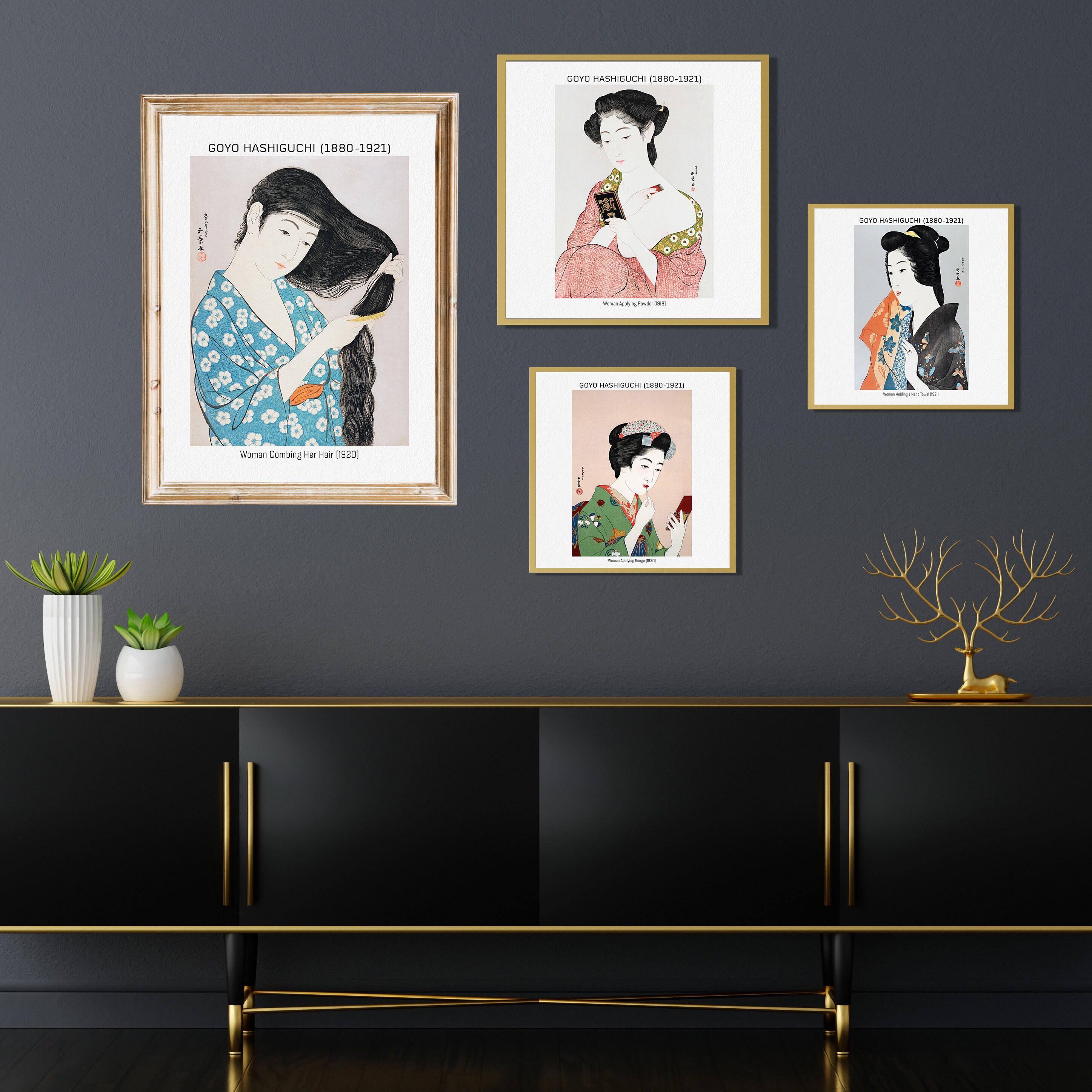 Japanese Art Goyō Hashiguchi Vintage Masterpieces - Etsy