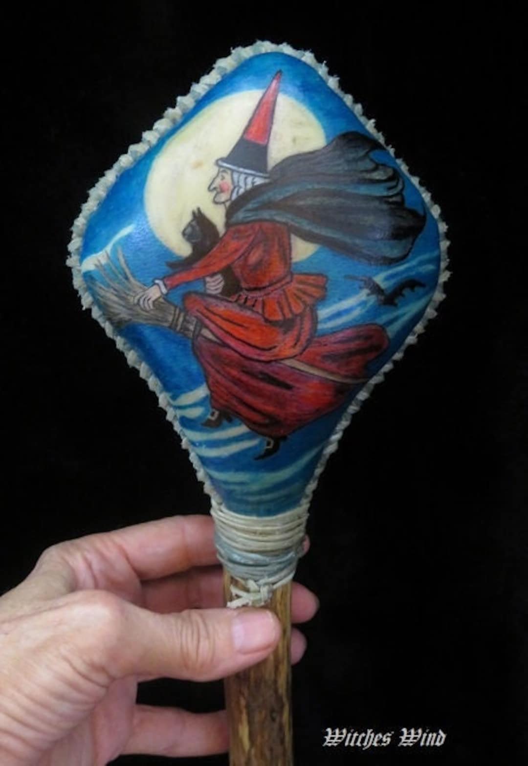 WITCHES FLIGHT RATTLE Flight of the Witch Witches Rattle Witches Wind ...