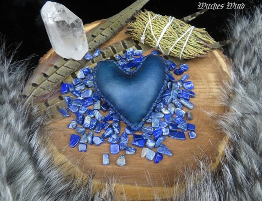 LAPIS LAZULI HEART Rattle Handheld Heart Rattle Healing Chakra Rattle ...
