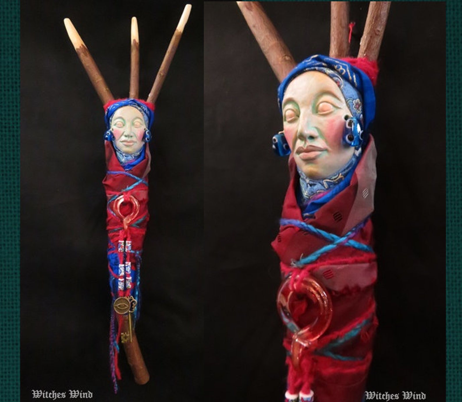 SPIRIT DOLL Shaman Doll Altar Doll Nature Spirit Shaman Spirit Doll ...