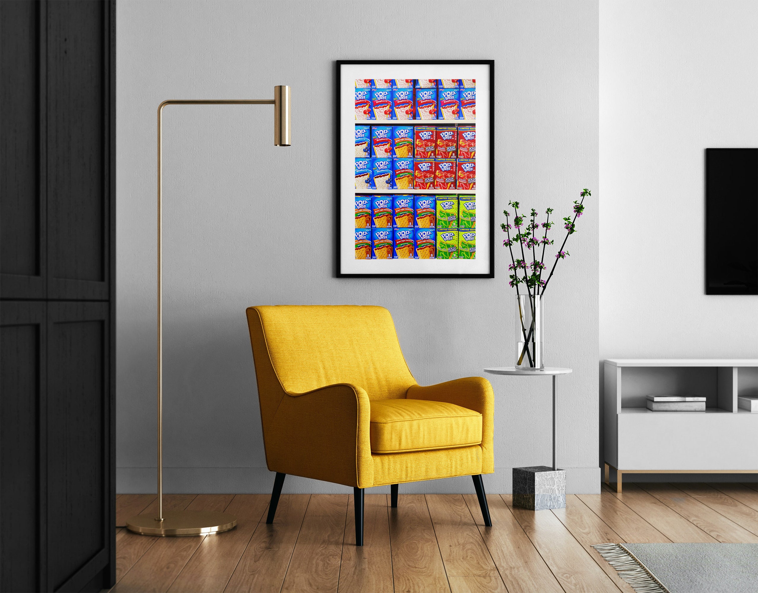 Pop Art Print, Pop Art Poster, Pop Tart, Funky Art Print Gifts, Street ...