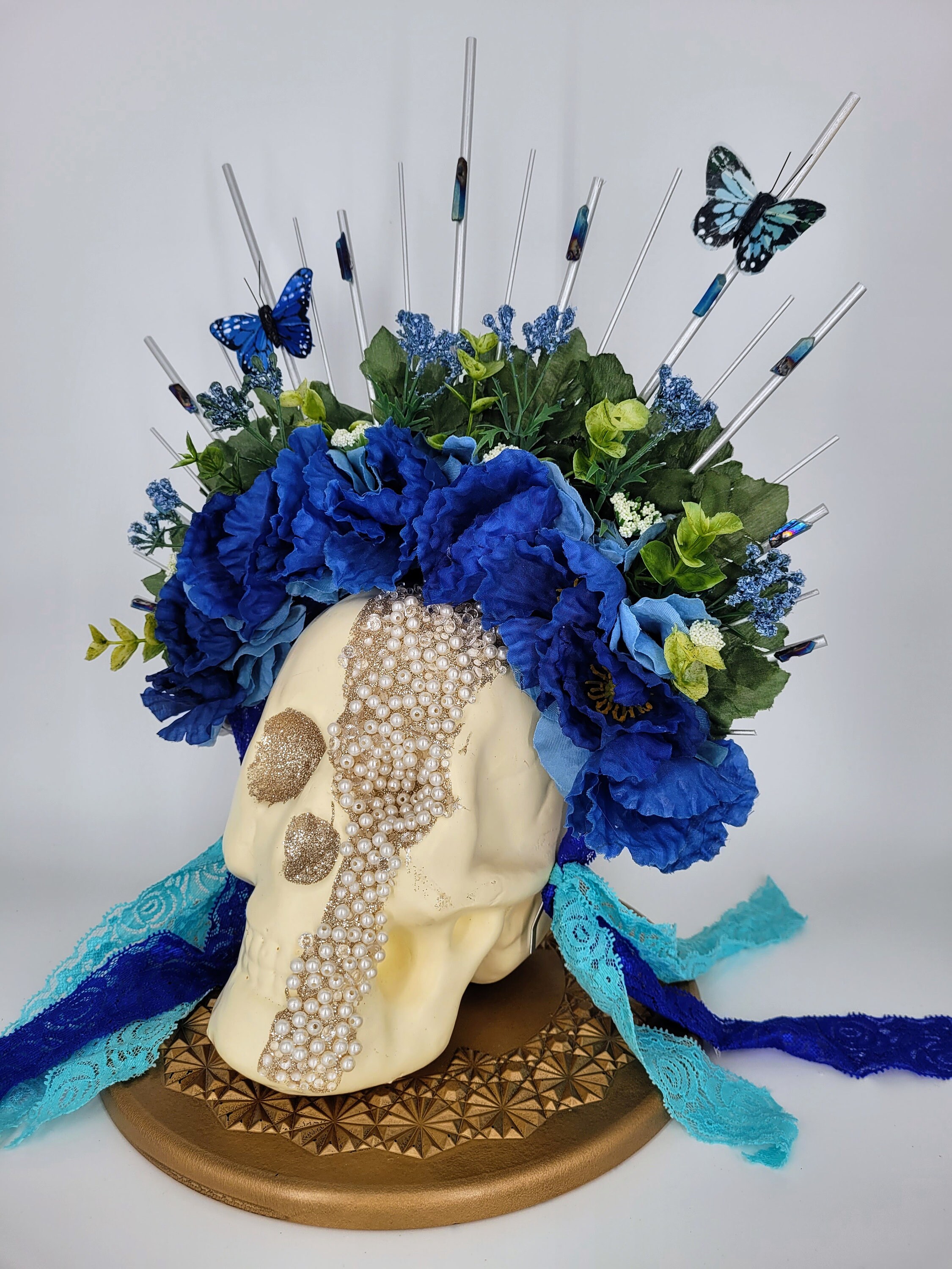 Halo Crown / Flower Crown / Greek Goddess / Fairy Crown / Fantasy ...