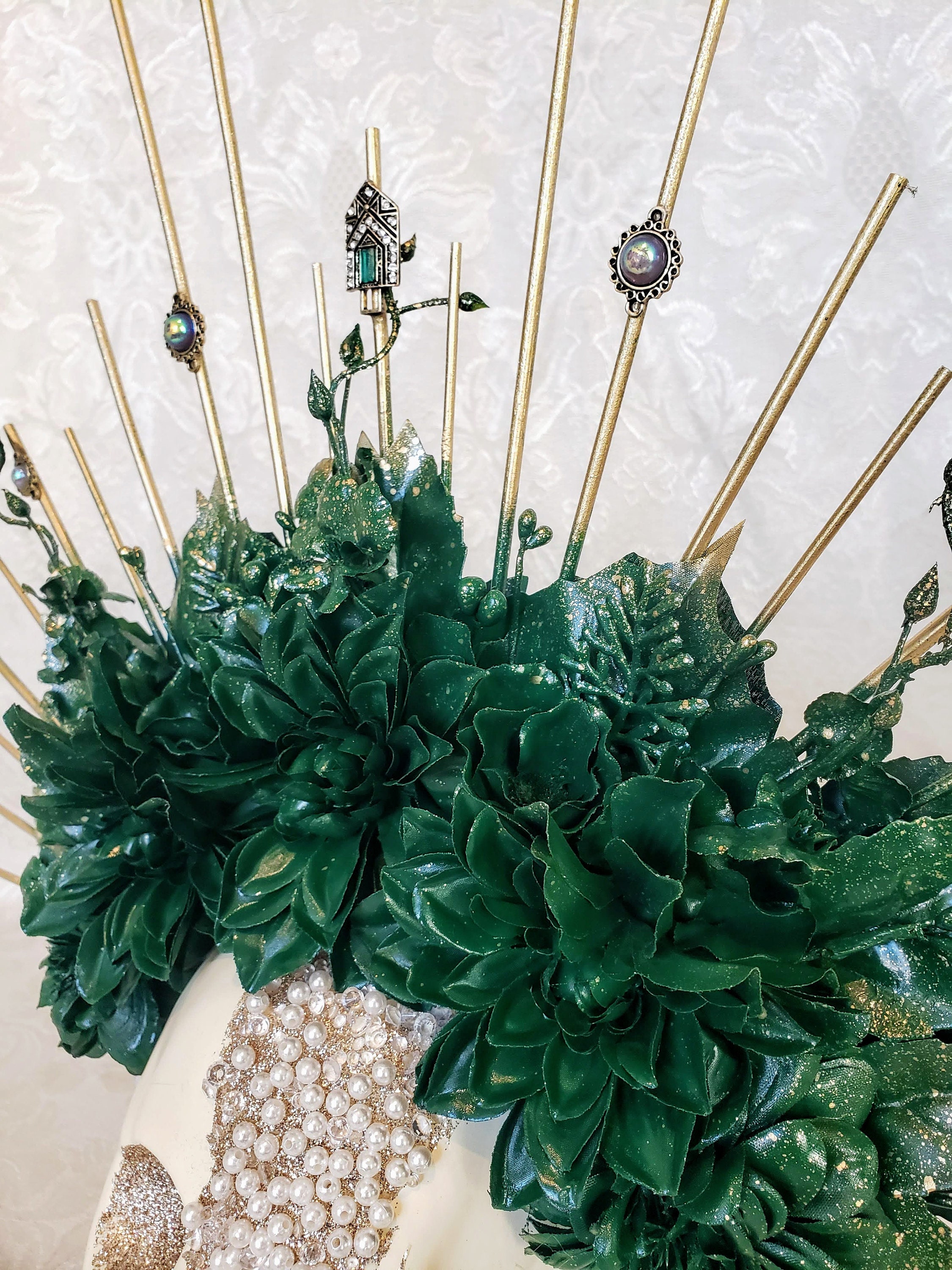 Medusa Crown/ Loki Cosplay / Poison Ivy / Halo Crown / Flower | Etsy